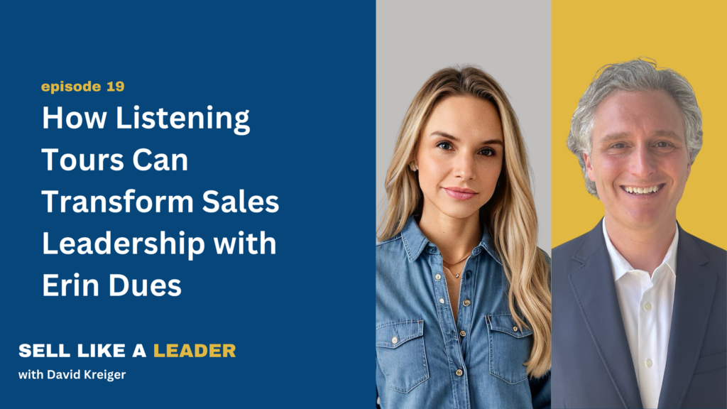 How Listening Tours Can Transform Sales Leadership. Podcast with Erin ...